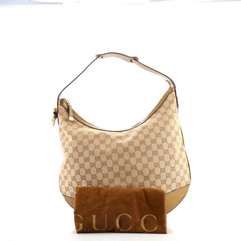 Gucci Princy Hobo GG Canvas Large at 1stDibs