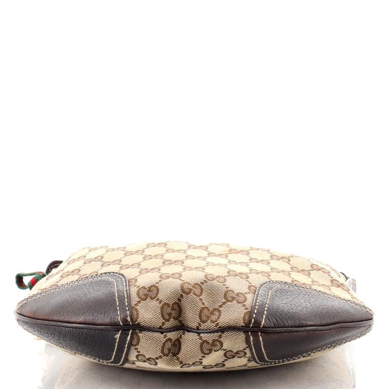 Gucci Princy Hobo GG Canvas Large For Sale at 1stDibs