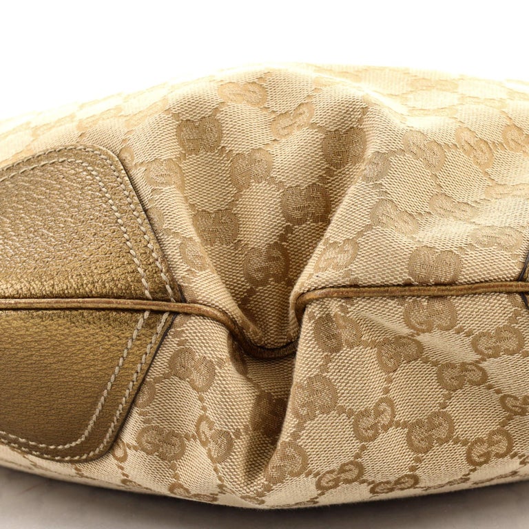Gucci Princy Hobo GG Canvas Large at 1stDibs