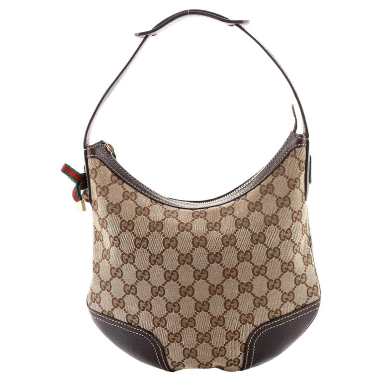Gucci Princy Hobo GG Canvas Large For Sale at 1stDibs