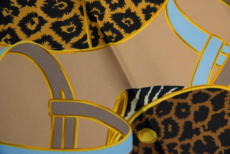 Gucci Printed Silk-Twill Square Scarf For Sale at 1stDibs