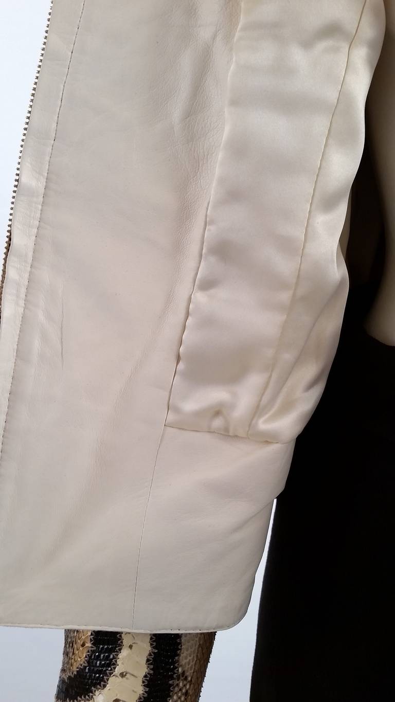 Gucci Python and Lizard Jacket at 1stDibs