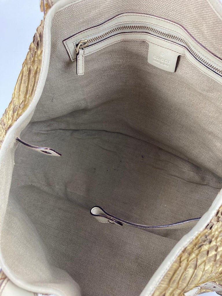 Gucci Python Pelham Shoulder Bag For Sale at 1stDibs