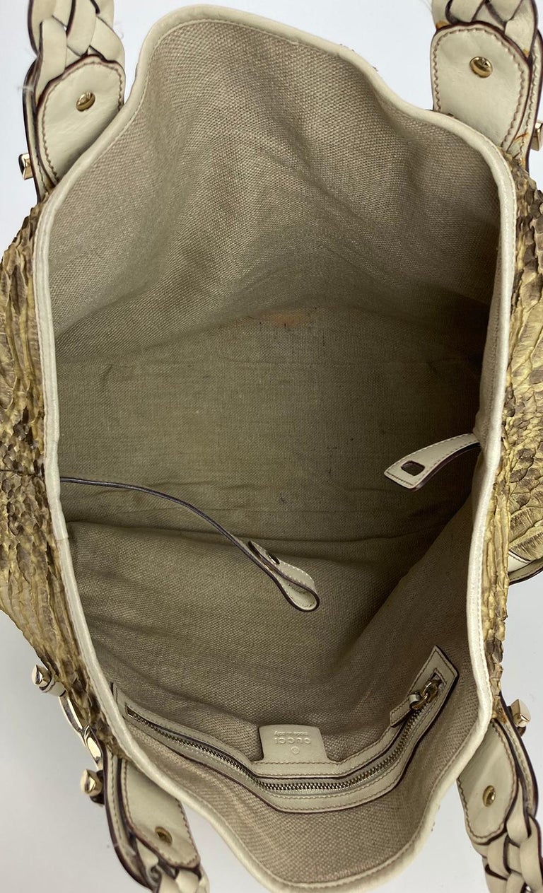 Gucci Python Pelham Shoulder Bag For Sale at 1stDibs