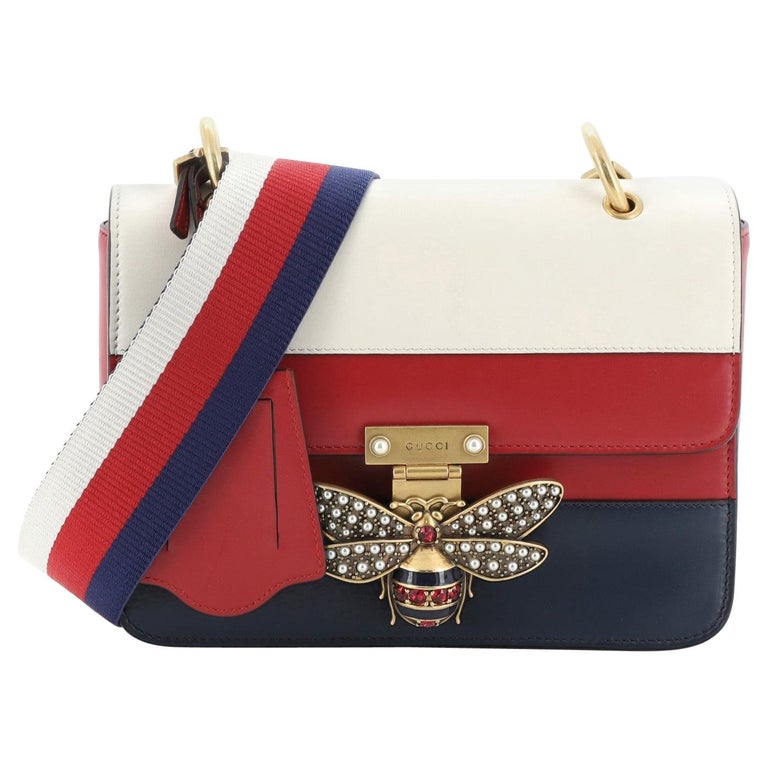 Gucci Queen Margaret Flap Bag Colorblock Leather Medium at 1stDibs