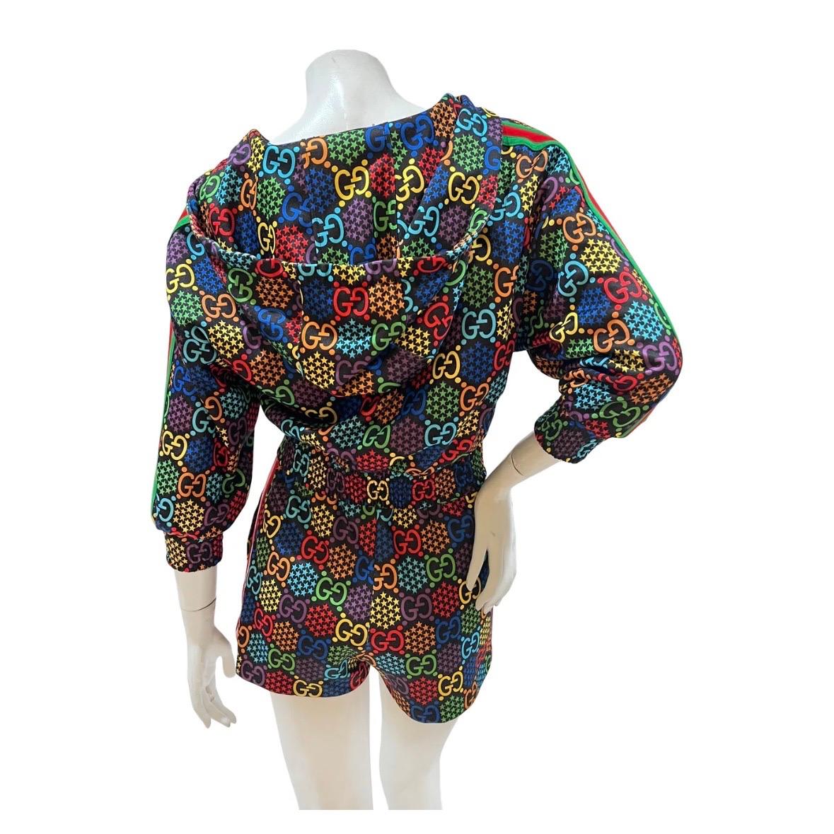 Gucci Rainbow Logo Two-Piece Set For Sale at 1stDibs