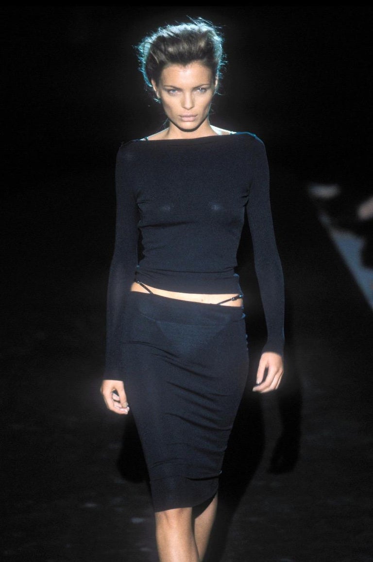Gucci S/S 1998 runway G-string set For Sale at 1stDibs