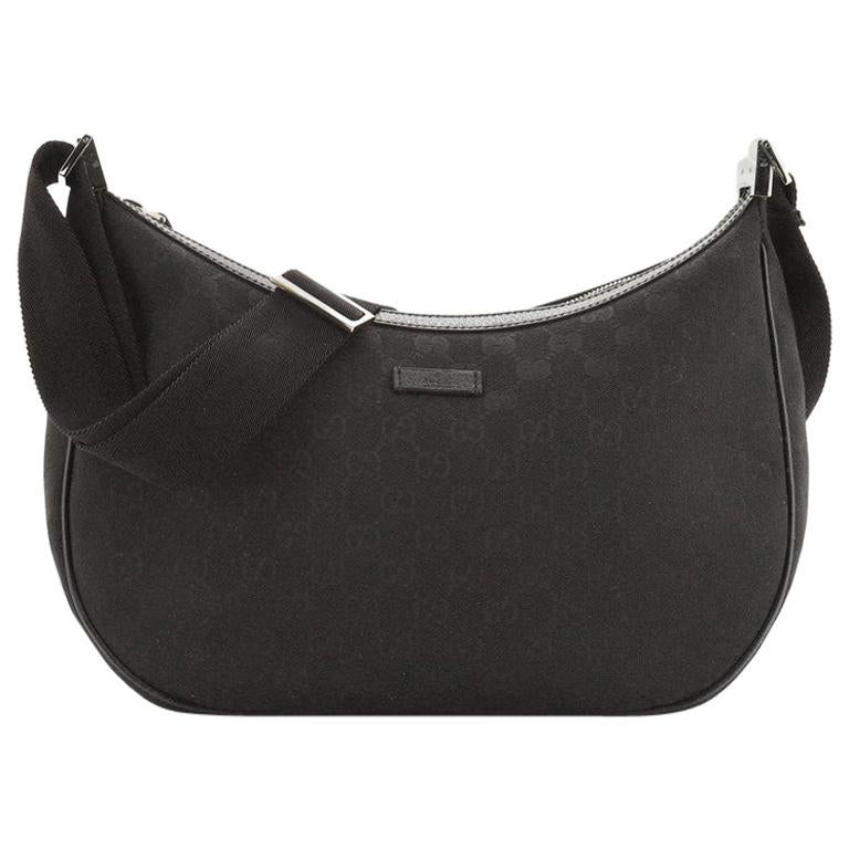 Gucci Saddle Zip Messenger Bag GG Canvas Medium at 1stDibs