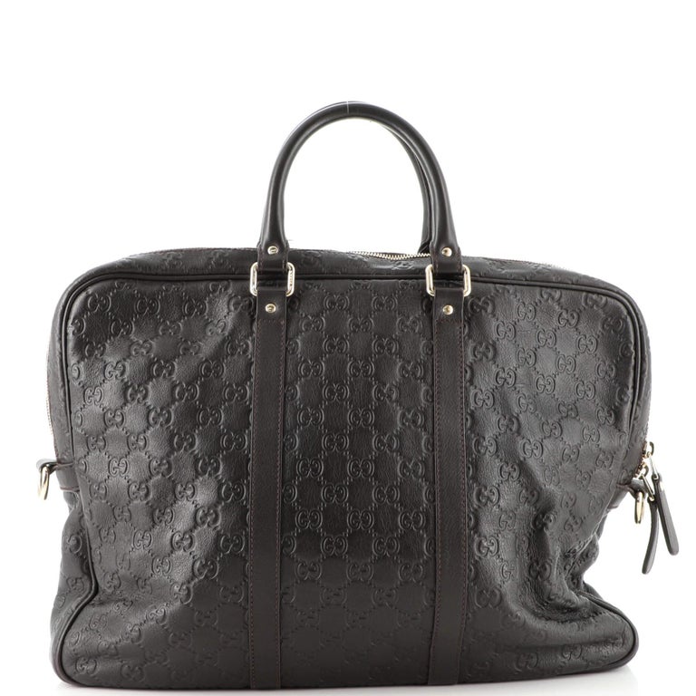 Gucci Signature Convertible Briefcase Guccissima Leather Large For Sale ...