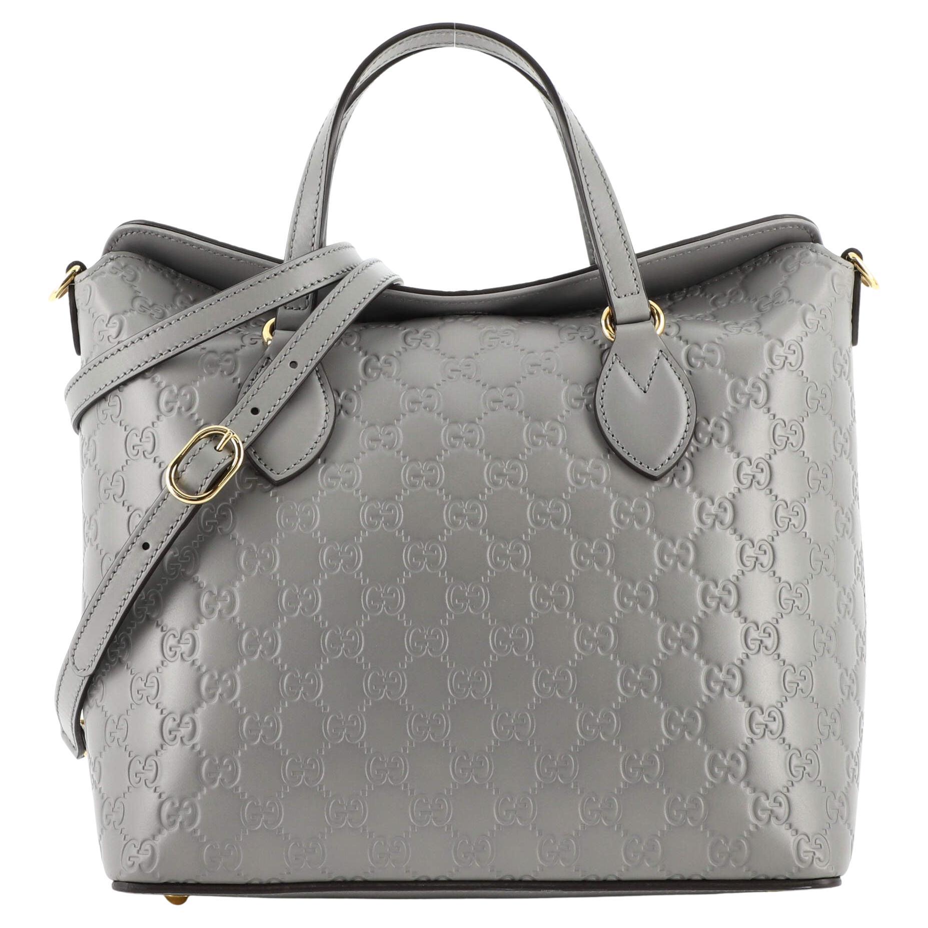 Gucci Convertible Swing Tote Leather Tall at 1stDibs