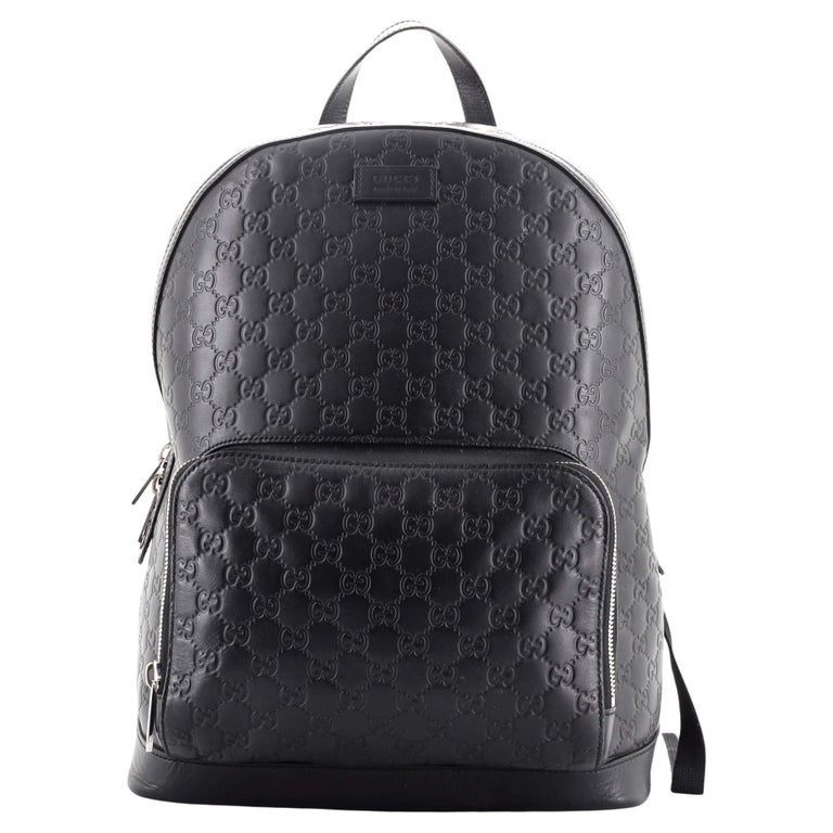 Gucci Signature Pocket Backpack Guccissima Leather Large at 1stDibs