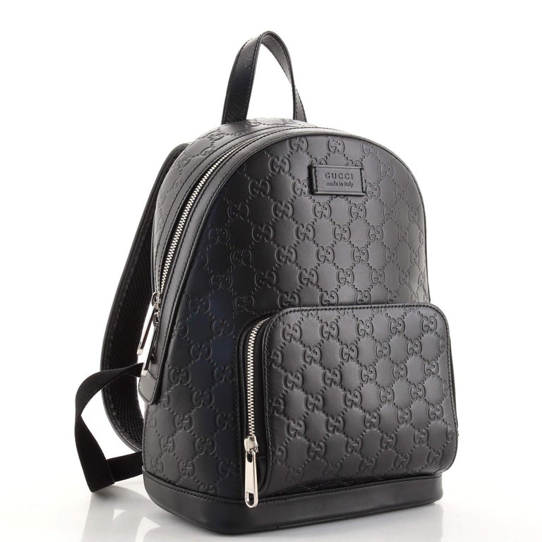 Gucci Signature Pocket Backpack Guccissima Leather Small at 1stDibs