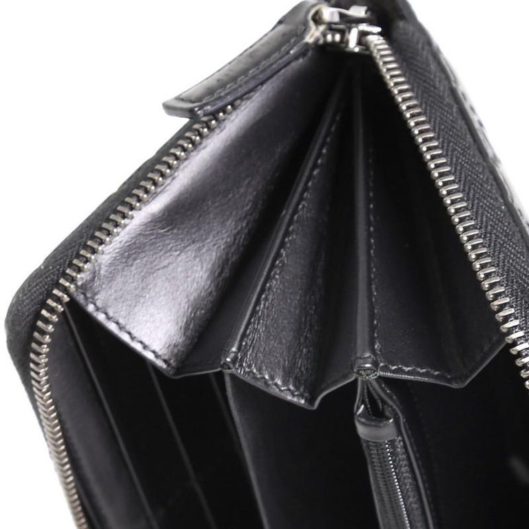 Gucci Signature Zip Around Wallet Guccissima Leather at 1stDibs