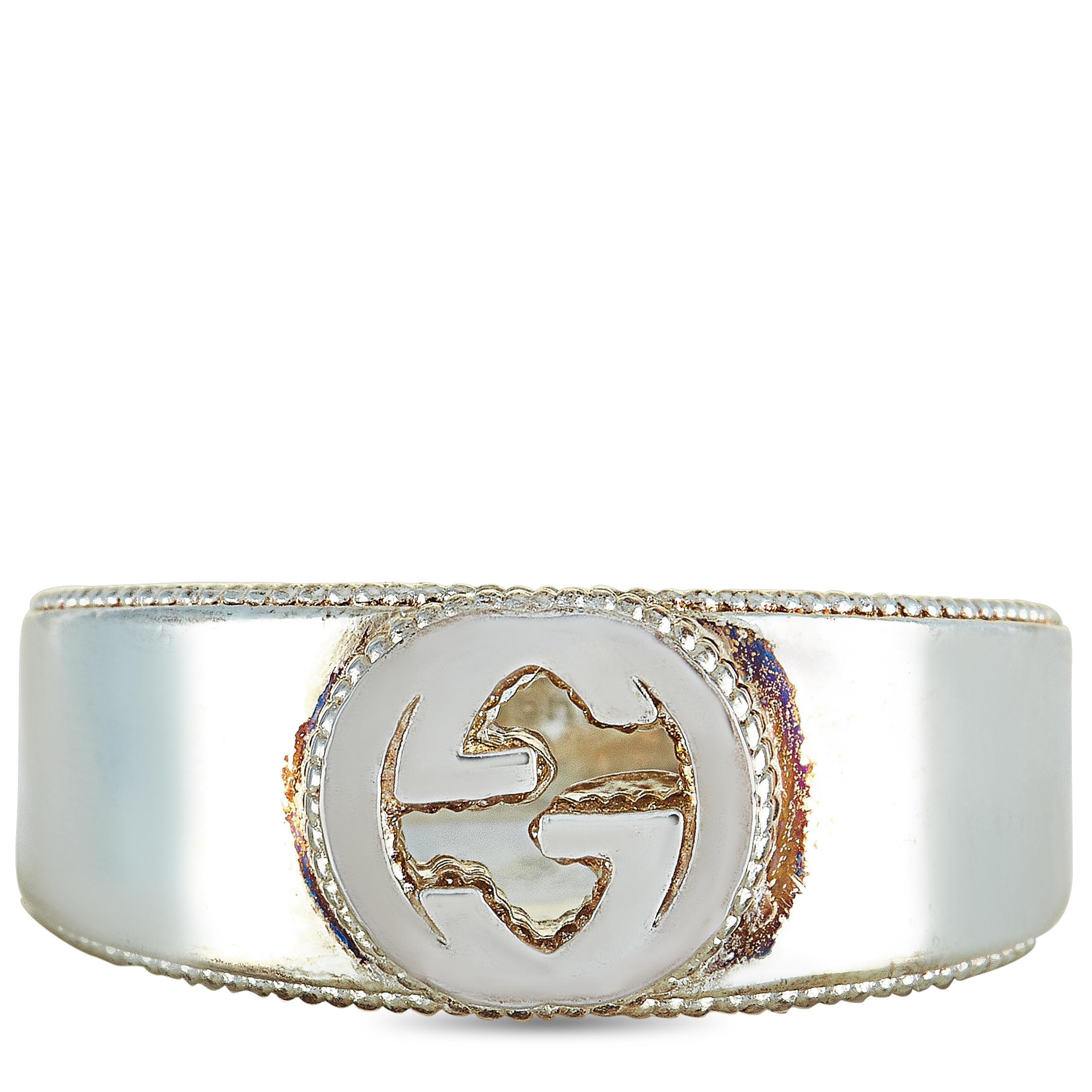 Gucci Silver Double G Ring at 1stDibs | gucci gift set, gucci ring ...