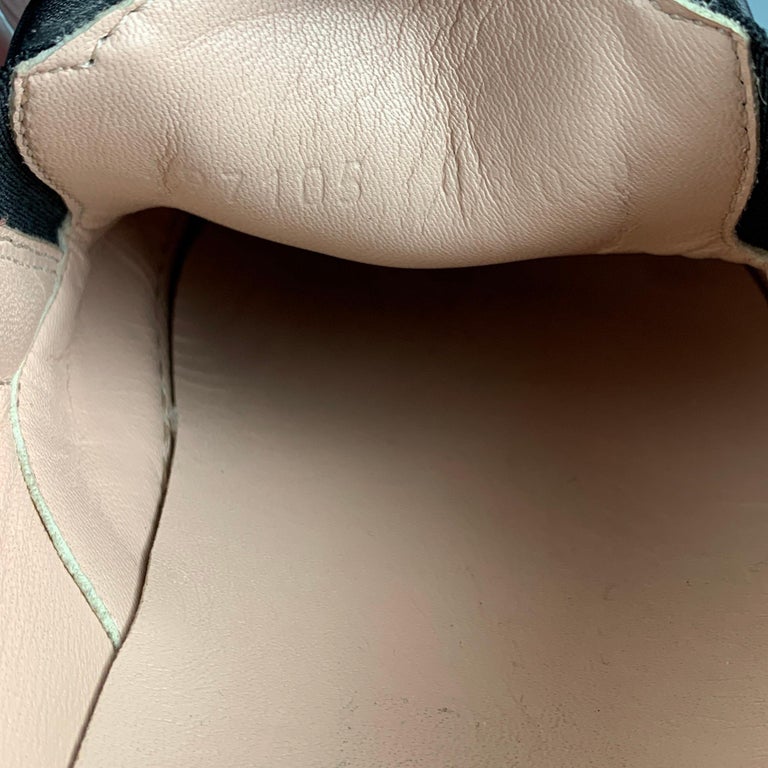 GUCCI Size 9 Multi-Color Wolf's Head Monogram Coated Canvas Slip On ...