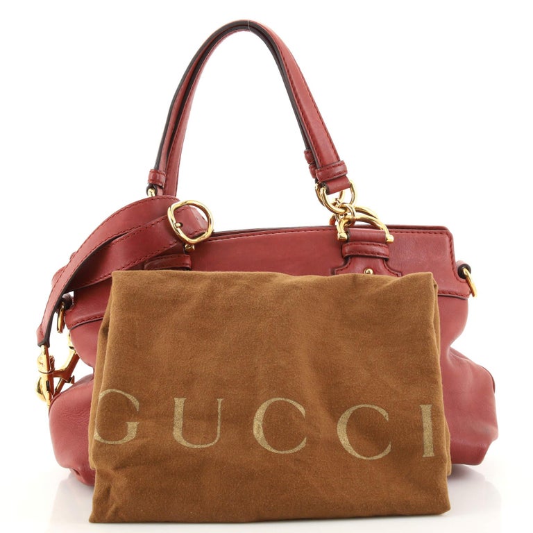 Gucci Smilla Tote Leather Medium For Sale at 1stDibs