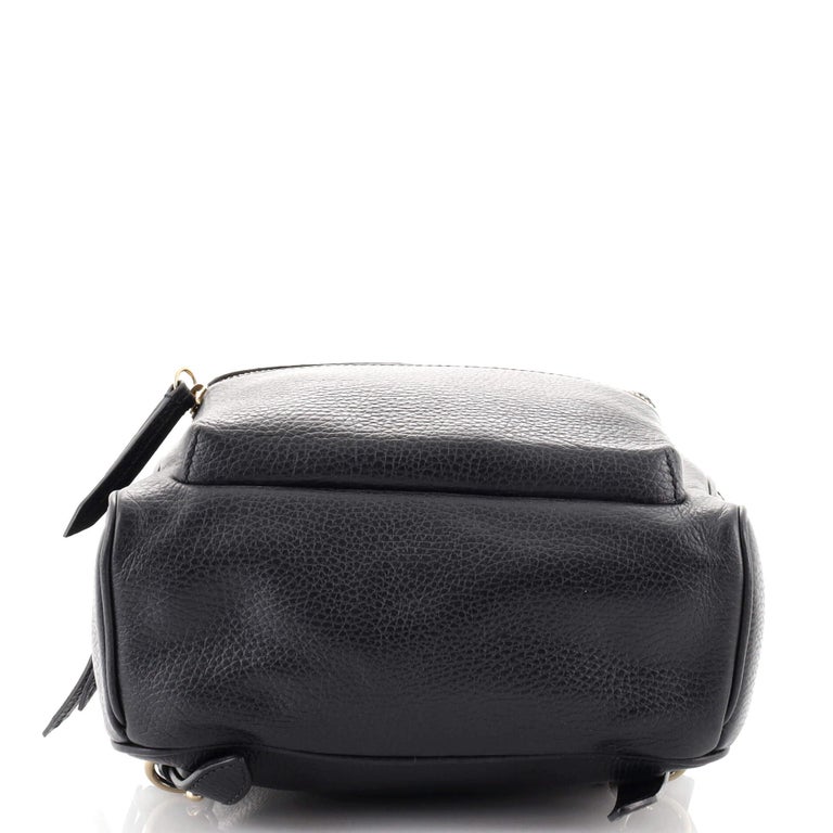 Gucci Soho Chain Backpack Leather For Sale at 1stDibs