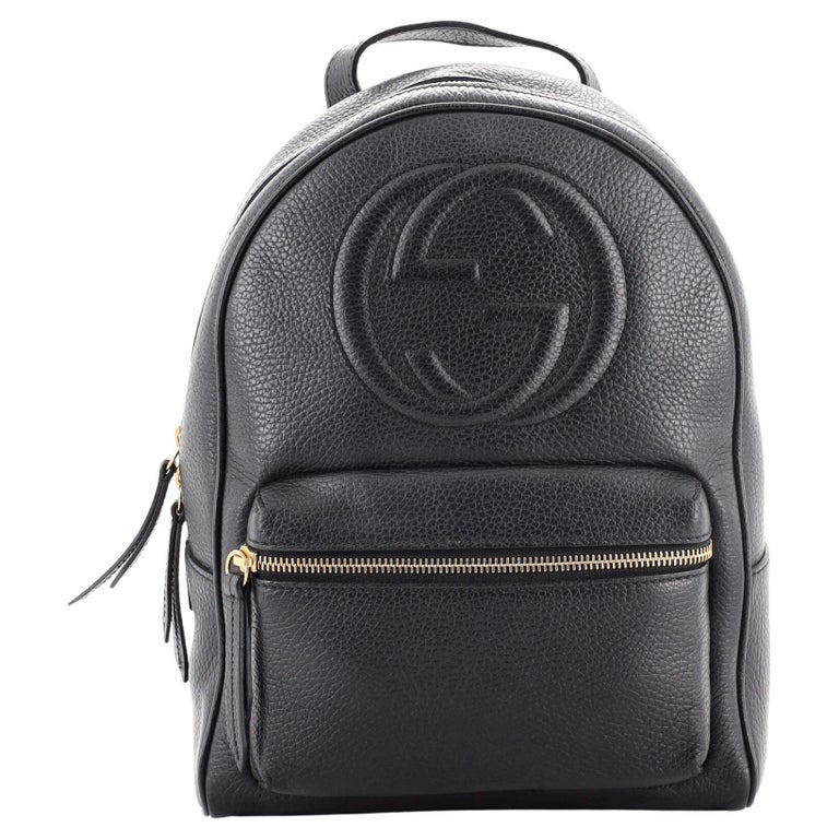 Gucci Soho Chain Backpack Leather For Sale at 1stDibs