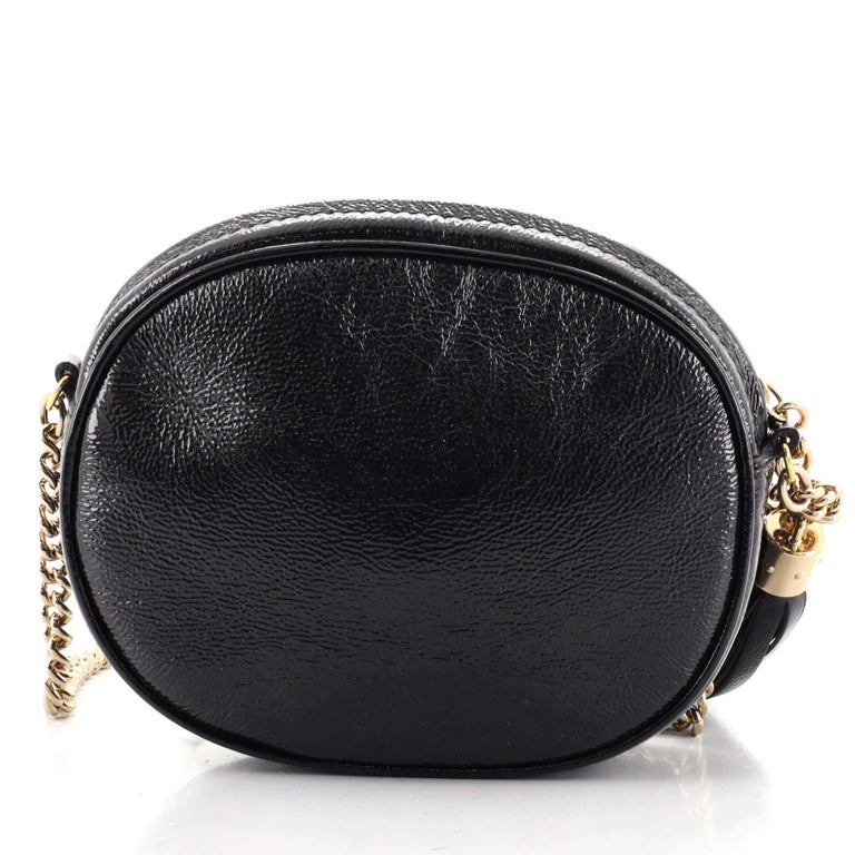 Gucci Soho Chain Bag Patent Mini at 1stDibs