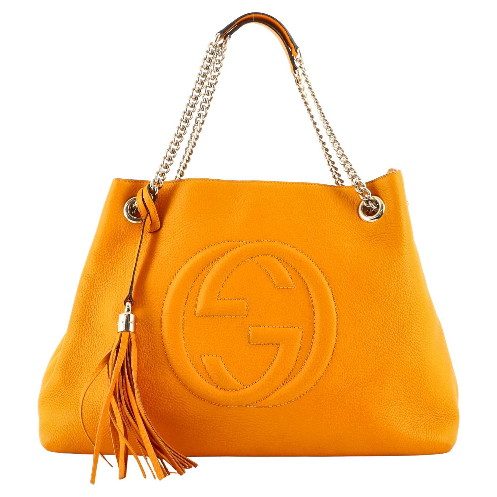 Gucci Arli Shoulder Bag Suede with Leather Medium at 1stDibs
