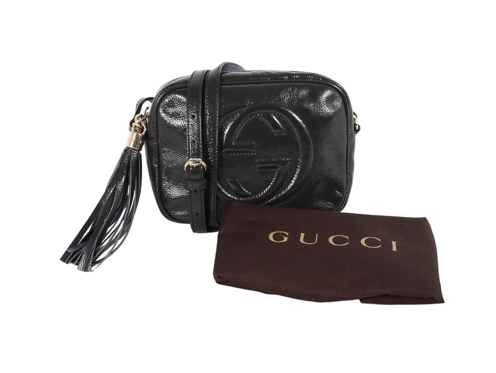 GUCCI SOHO DISCO Bag For Sale at 1stDibs | gucci black disco bag, gucci ...