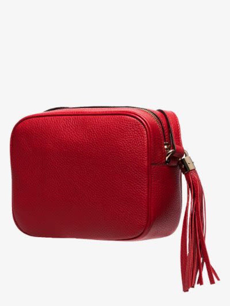 Gucci Soho Disco Camera Bag Red at 1stDibs