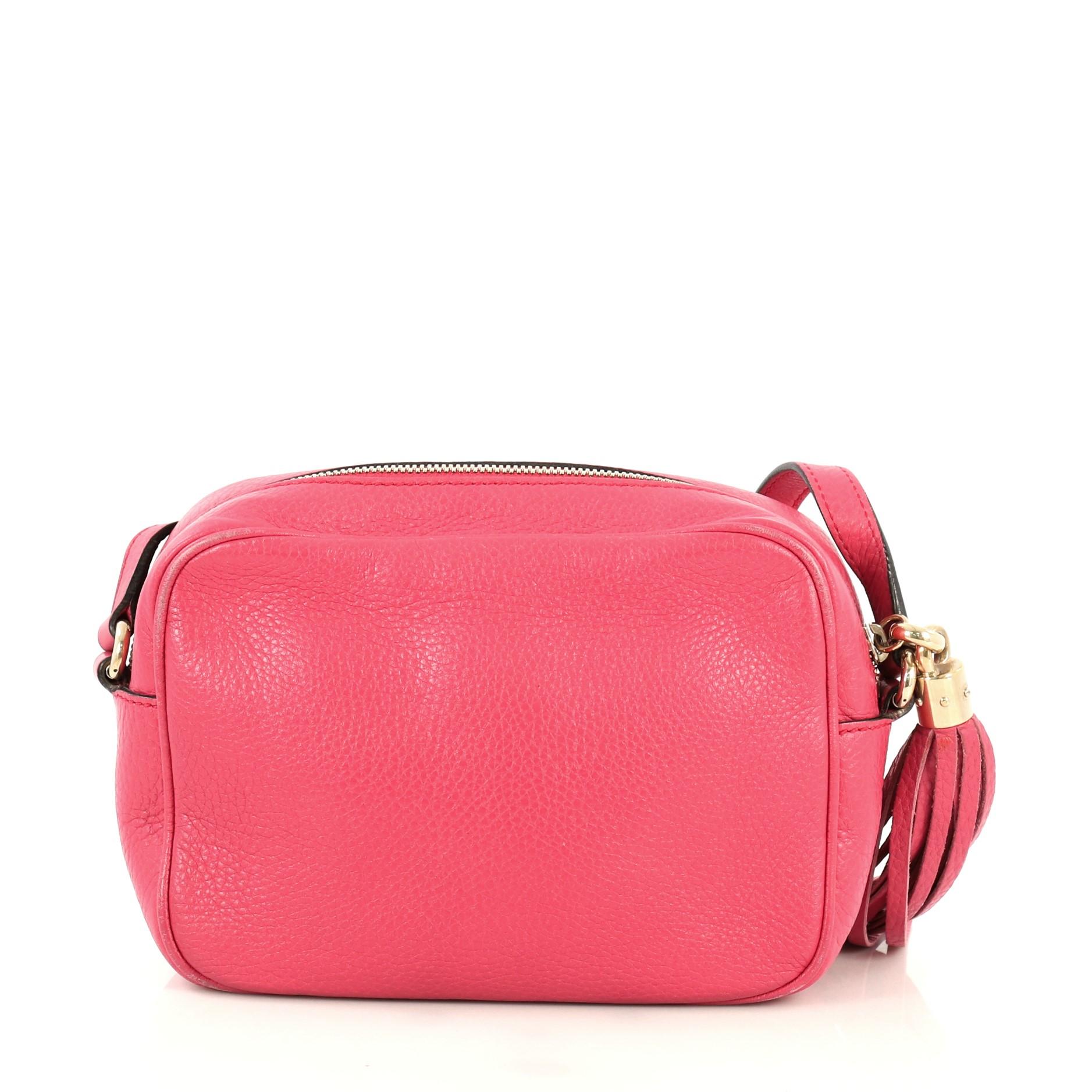 Gucci Soho Disco Crossbody Bag Leather Small at 1stDibs