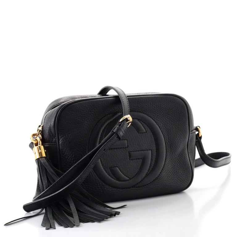 Gucci Soho Disco Crossbody Bag Leather Small at 1stDibs