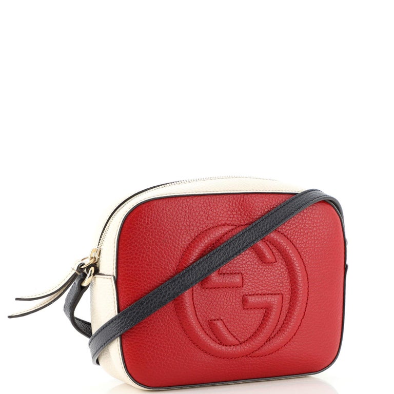 Gucci Soho Disco Crossbody Bag Leather Small For Sale at 1stDibs