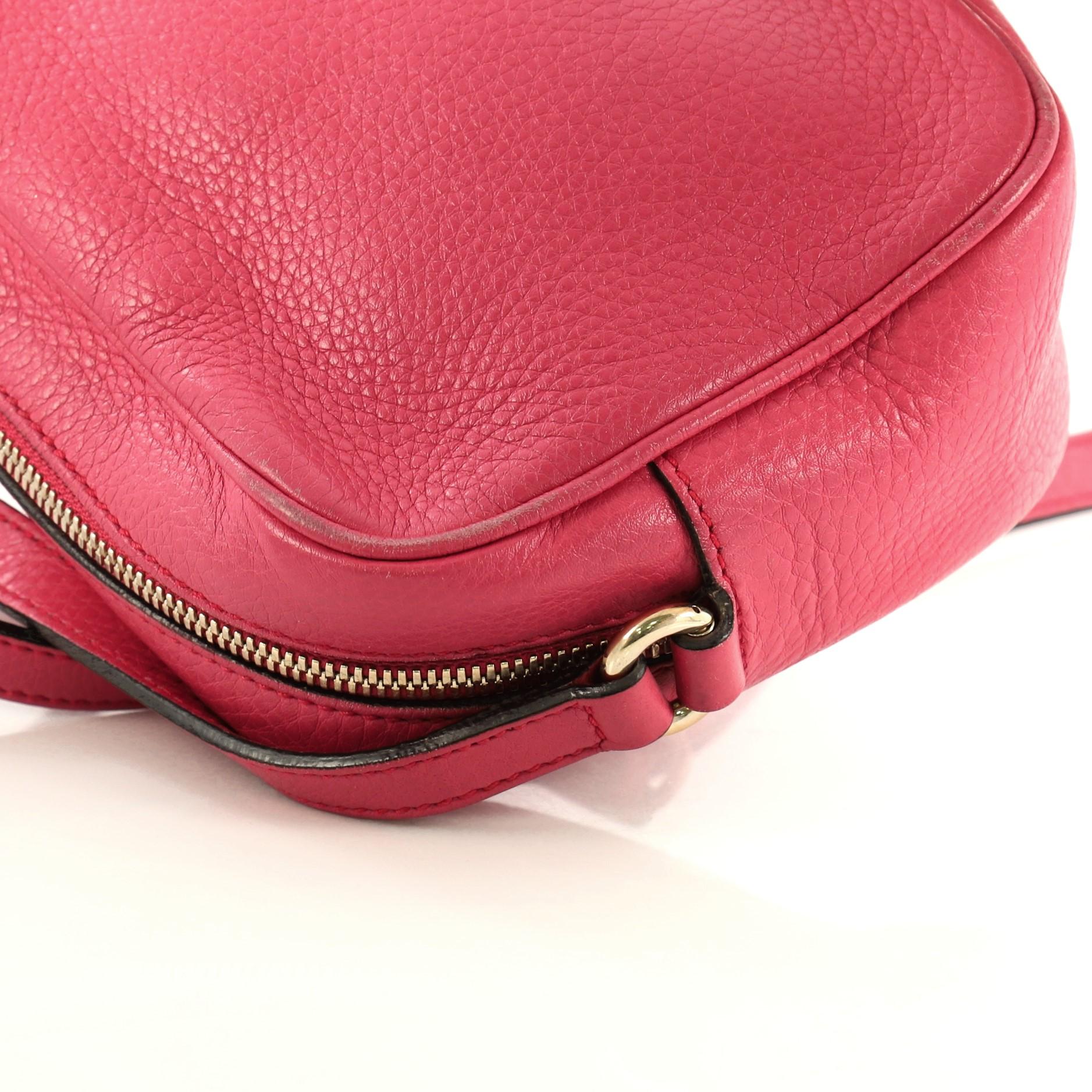 Gucci Soho Disco Crossbody Bag Leather Small at 1stDibs