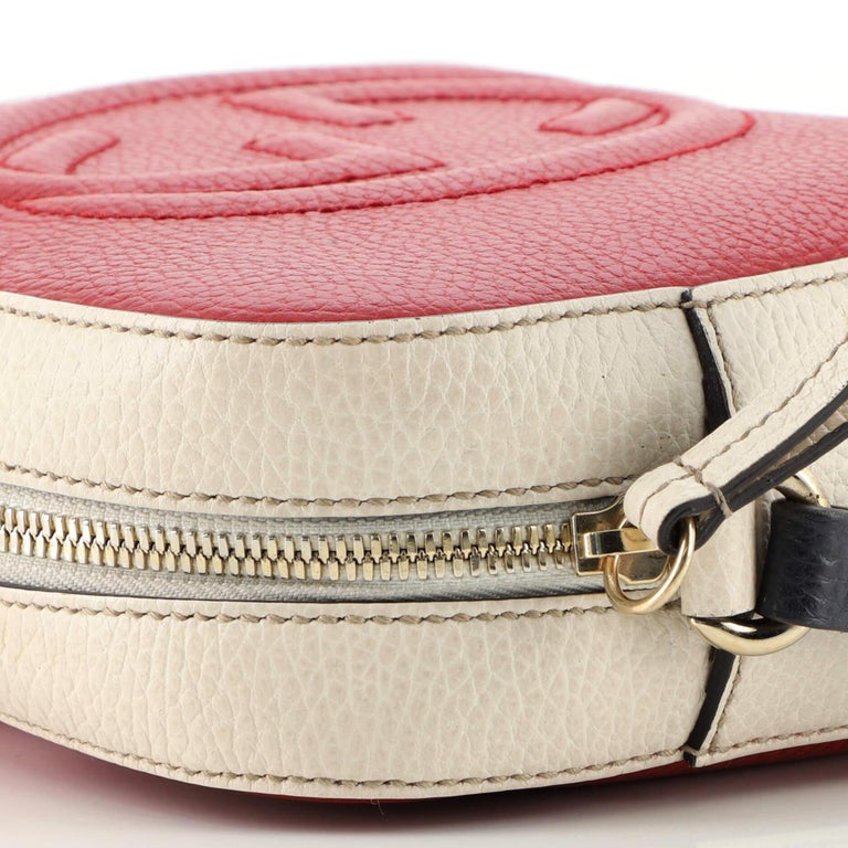 Gucci Soho Disco Crossbody Bag Leather Small For Sale at 1stDibs