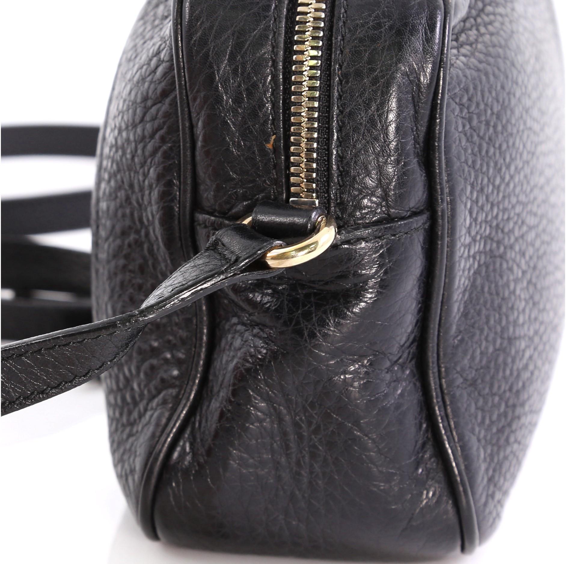 Gucci Soho Disco Crossbody Bag Leather Small at 1stDibs