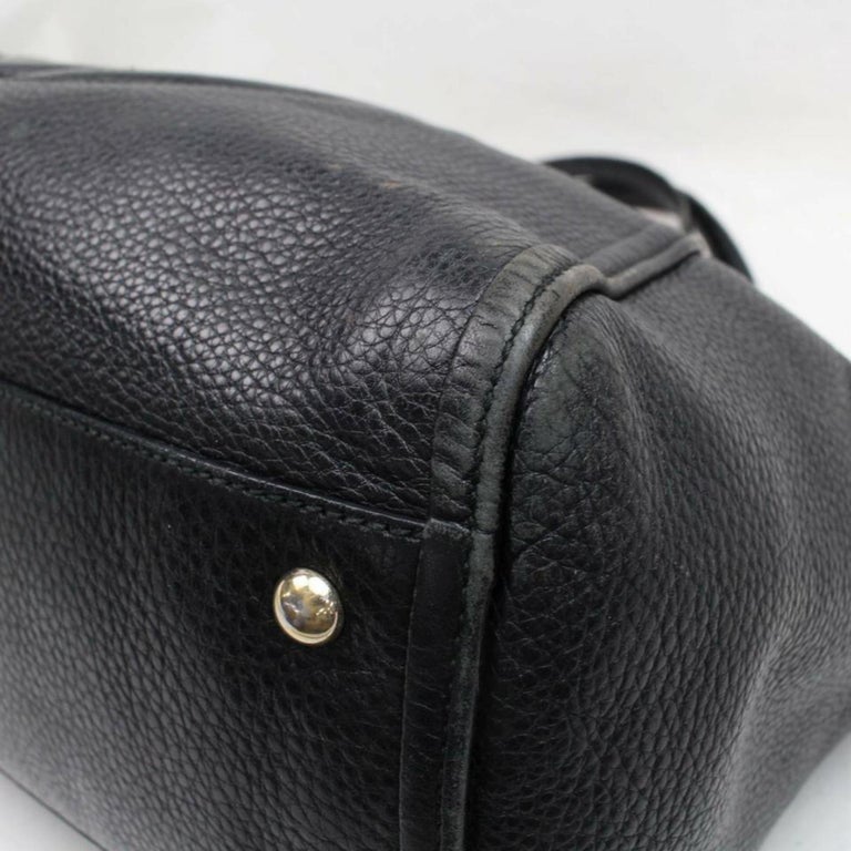 Gucci Soho Fringe Tassel Large 870069 Black Leather Tote at 1stDibs