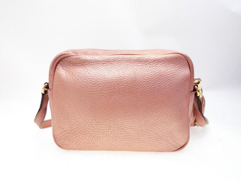Gucci Soho (Limited Edition) Pearl Rose Disco 232715 Pink Leather ...