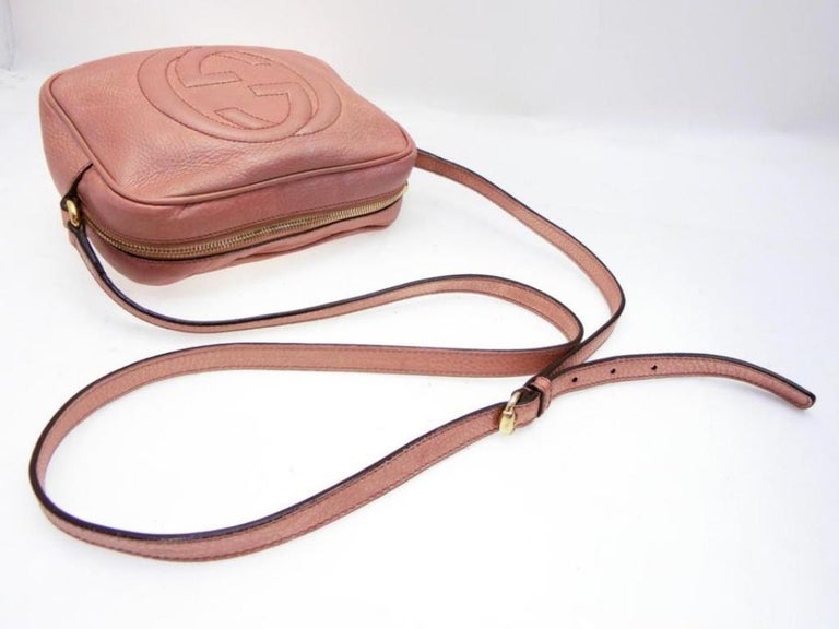 Gucci Soho (Limited Edition) Pearl Rose Disco 232715 Pink Leather ...