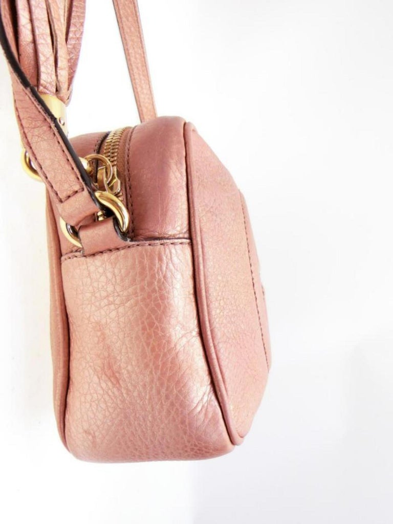 Gucci Soho (Limited Edition) Pearl Rose Disco 232715 Pink Leather ...