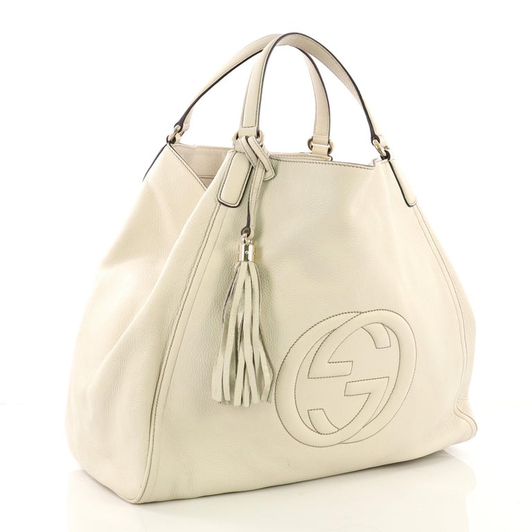 Gucci Soho Shoulder Bag Leather Large at 1stDibs