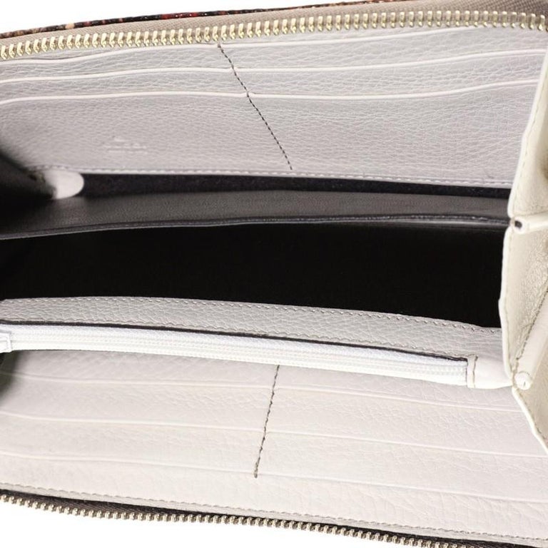 Gucci Soho Zip Around Wallet Python at 1stDibs