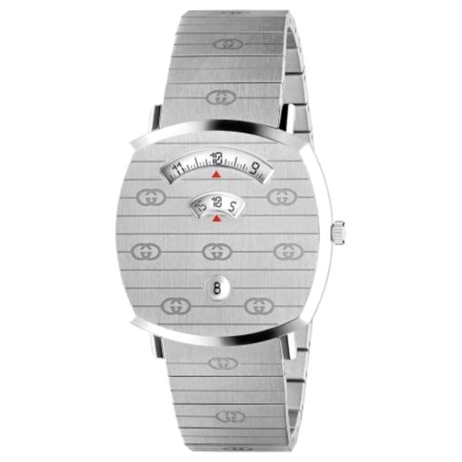 Gucci Grip Stainless Steel Watch YA157401 For Sale at 1stDibs