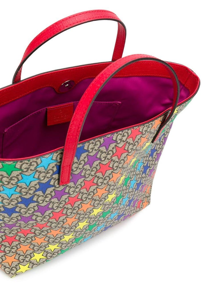 Gucci Stars Print Mini Tote Bag at 1stDibs