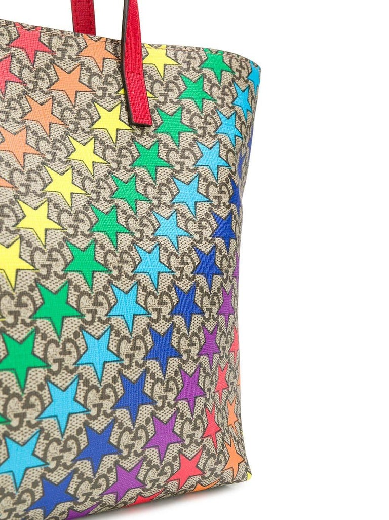 Gucci Stars Print Mini Tote Bag at 1stDibs