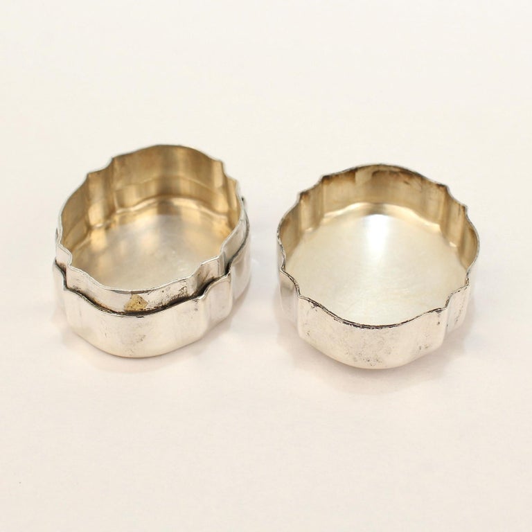 Gucci Sterling Silver Pill Box from the Mario Buatta Collection at ...