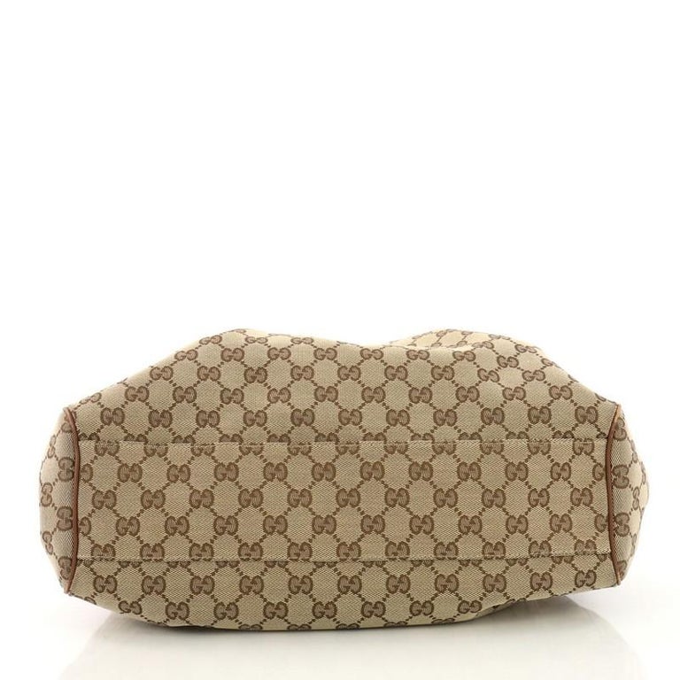 Gucci Sukey Tote GG Canvas Medium at 1stDibs