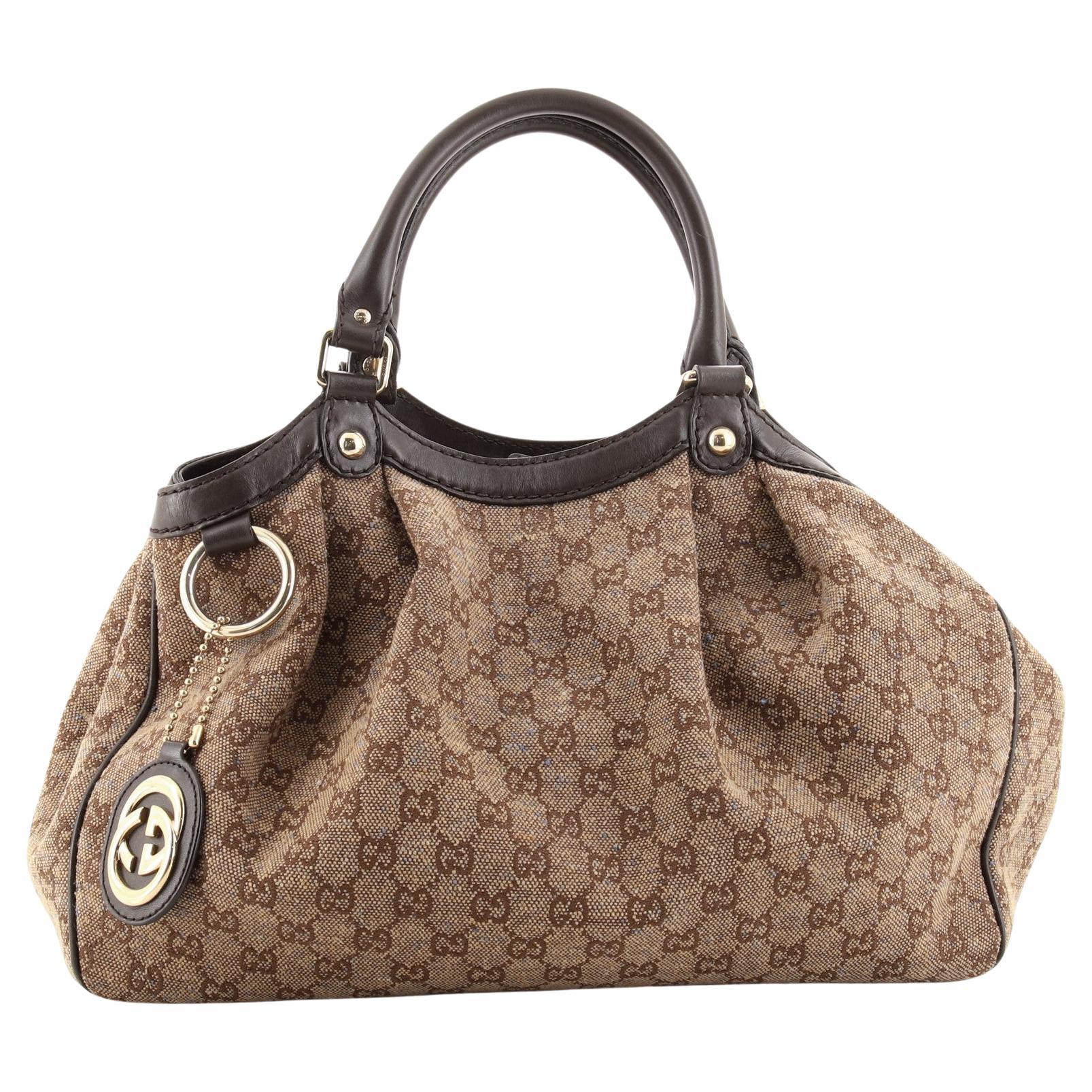 Gucci Sukey Tote Diamante Canvas Medium at 1stDibs