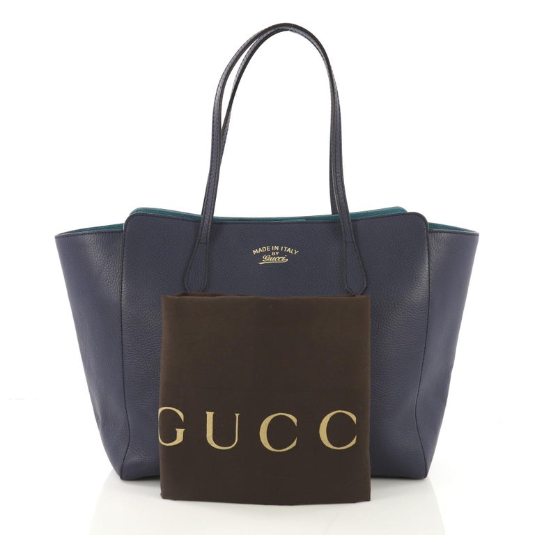 Gucci Swing Tote Leather Medium at 1stDibs