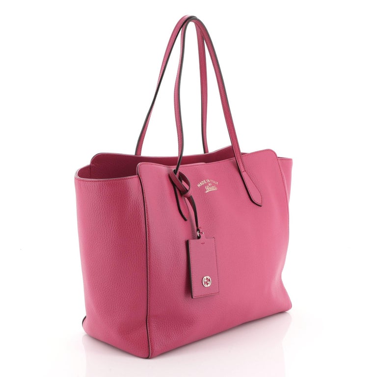 Gucci Swing Tote Leather Medium at 1stDibs