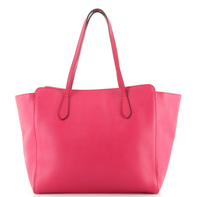 Gucci Swing Tote Leather Medium For Sale at 1stDibs