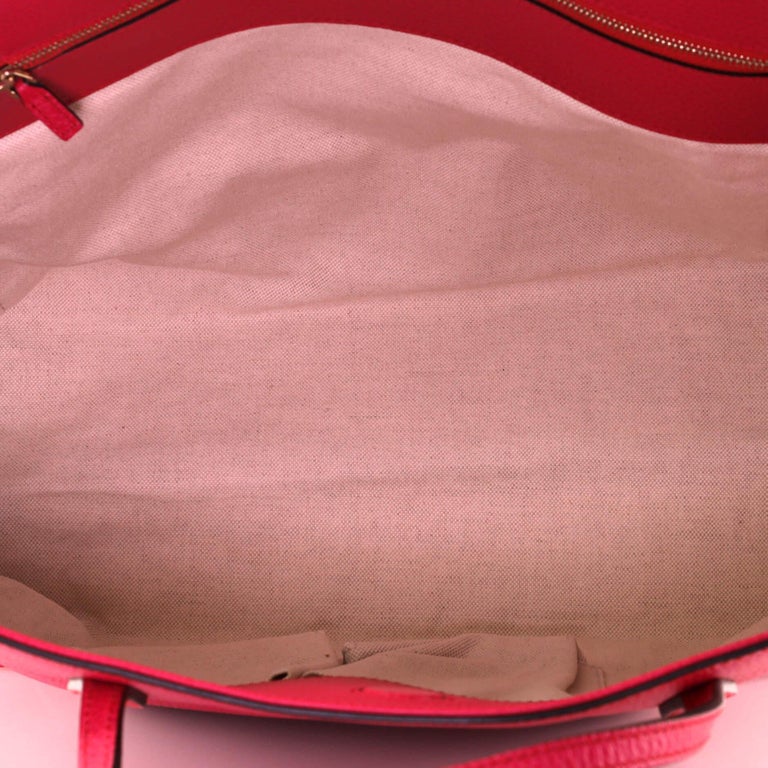 Gucci Swing Tote Leather Medium For Sale at 1stDibs