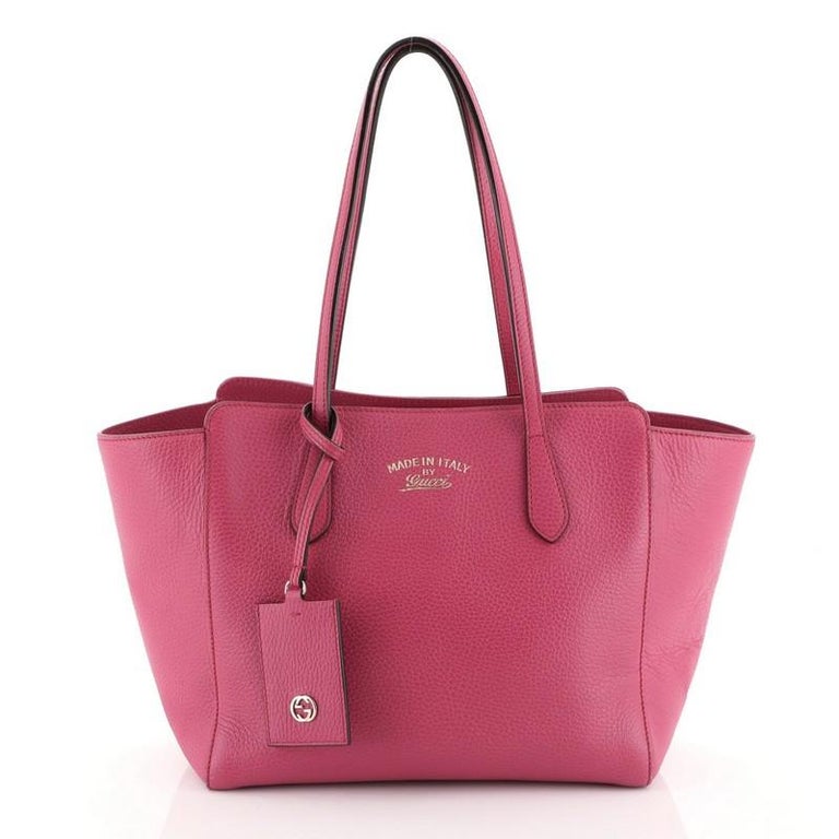 Gucci Swing Tote Leather Medium at 1stDibs