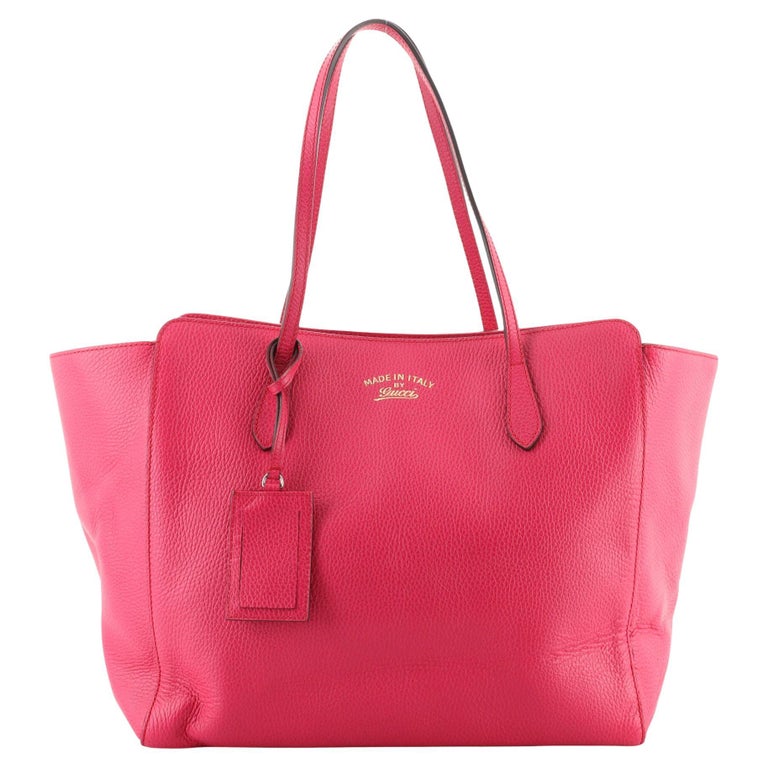 Gucci Swing Tote Leather Medium For Sale at 1stDibs
